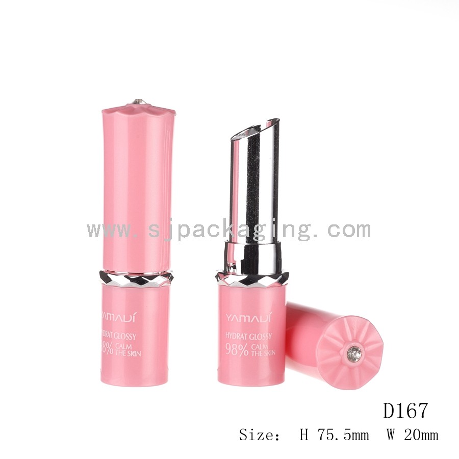 Round Shape Oblique Lipstick Tube D167_SHANZHOU